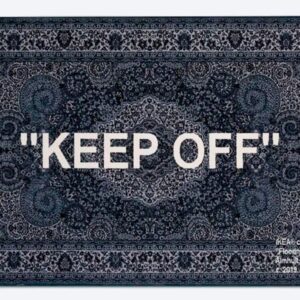 The Virgil Abloh IKEA KEEP OFF Rug is Worth Almost $3,000 - Resell Calendar