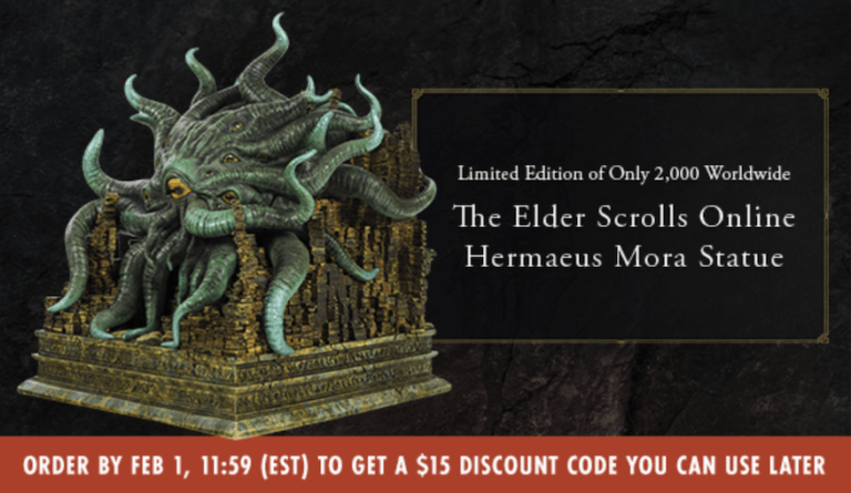 The Elder Scrolls Online Hermaeus Mora Statue