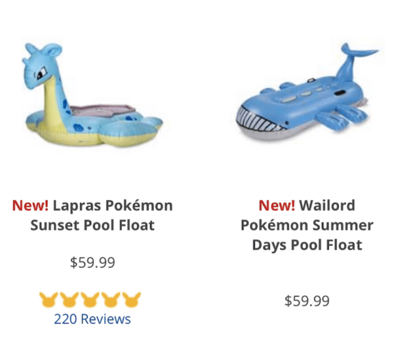 Pokémon Lapras Pool Float