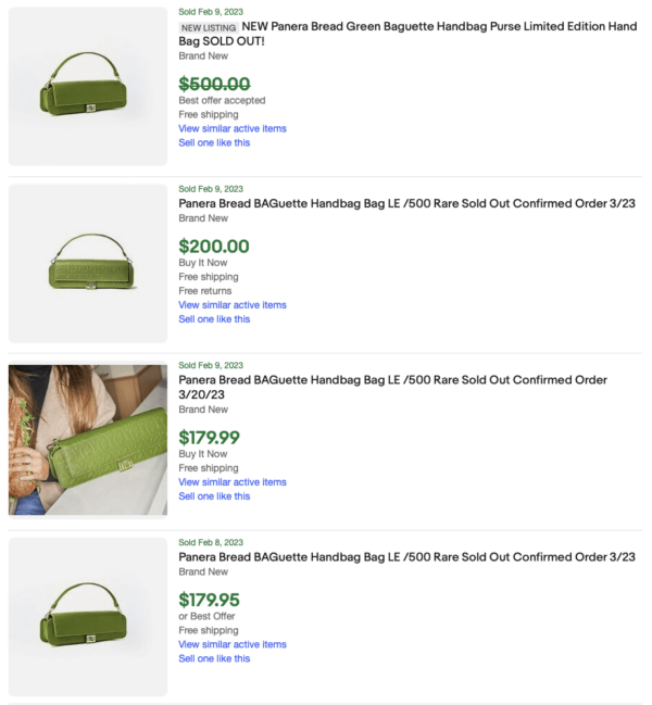 Panera Bread BAGuette Bag