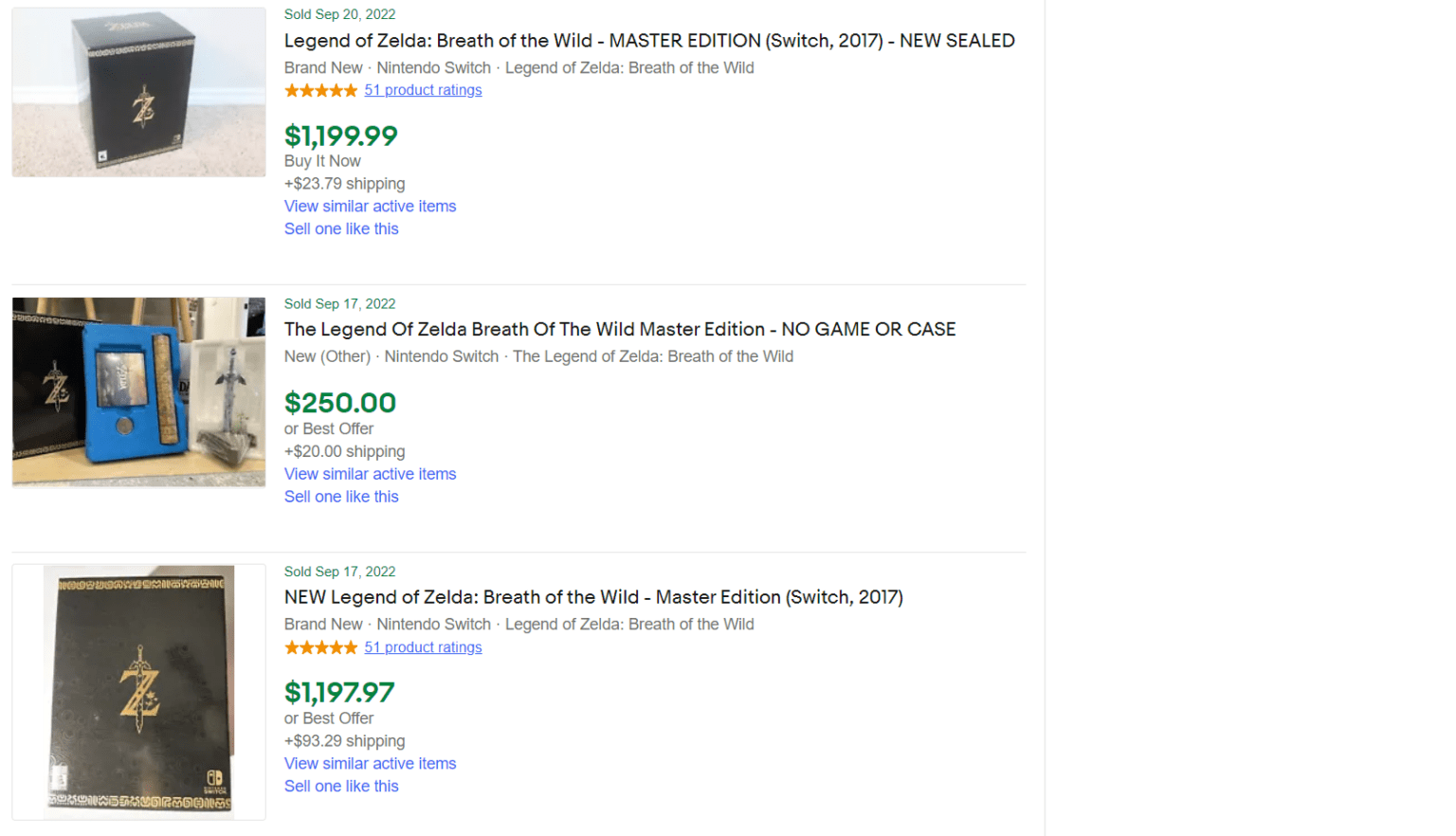 Why the BotW Collector's Edition is So Expensive - Resell Calendar