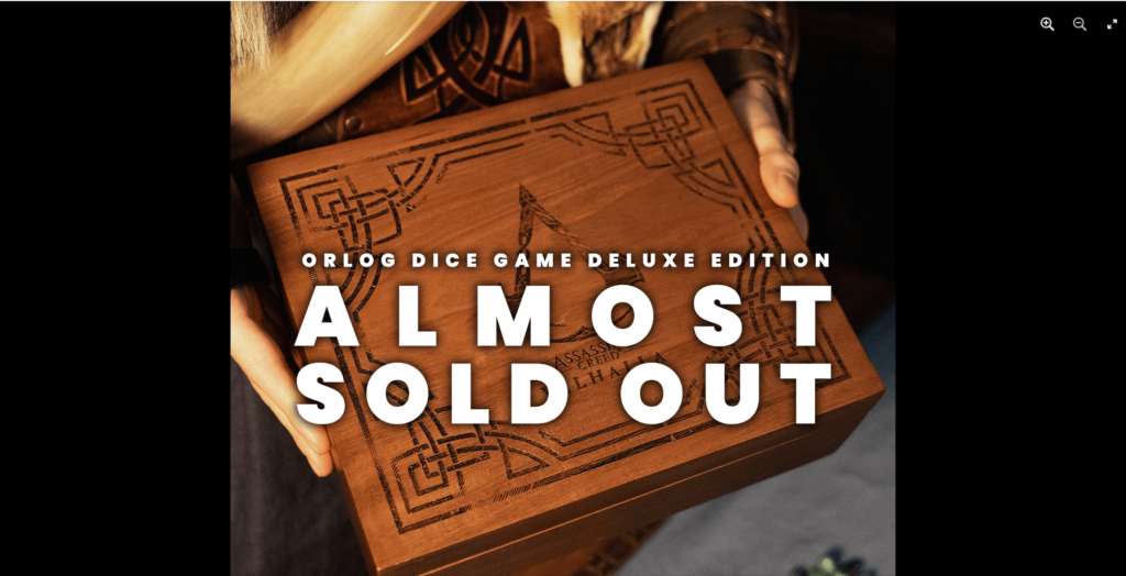 The Real Life Orlog Set is Sold Out and Reselling - Resell Calendar