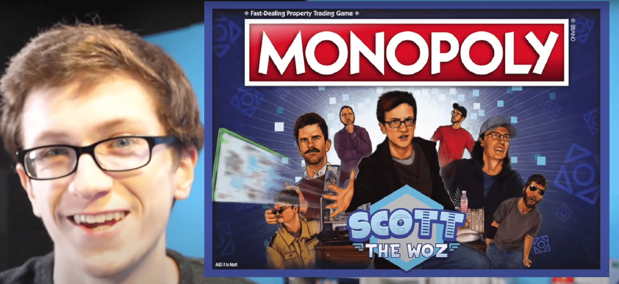 Scott the Woz Monopoly Makes Money For Charity and Resellers - Resell Calendar