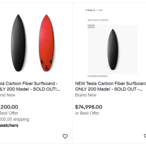 The Tesla Surfboard Five Years Later - Resell Calendar