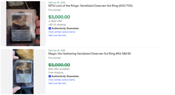 Yes, the MTG One Ring Was Found, But the Market's Not Dead - Resell ...