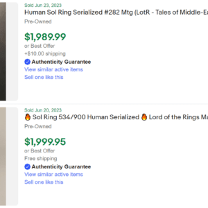 Yes, the MTG One Ring Was Found, But the Market's Not Dead - Resell ...