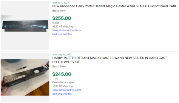 The Harry Potter Magic Caster Wand Resells for $1,000+ - Resell Calendar