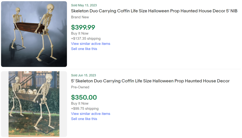 Resellers Buy Up 13 Foot Jack Skellington Decorations - Resell Calendar