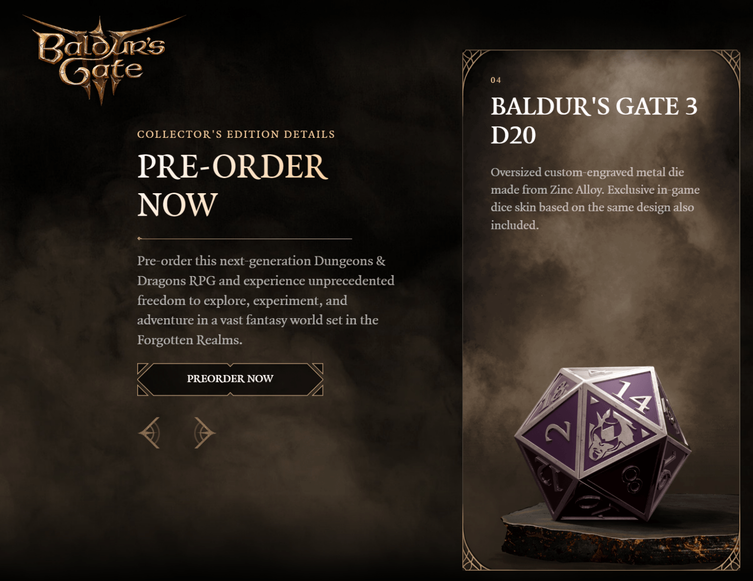 Baldur's Gate 3 Collector's Dice are Reselling Too - Resell Calendar