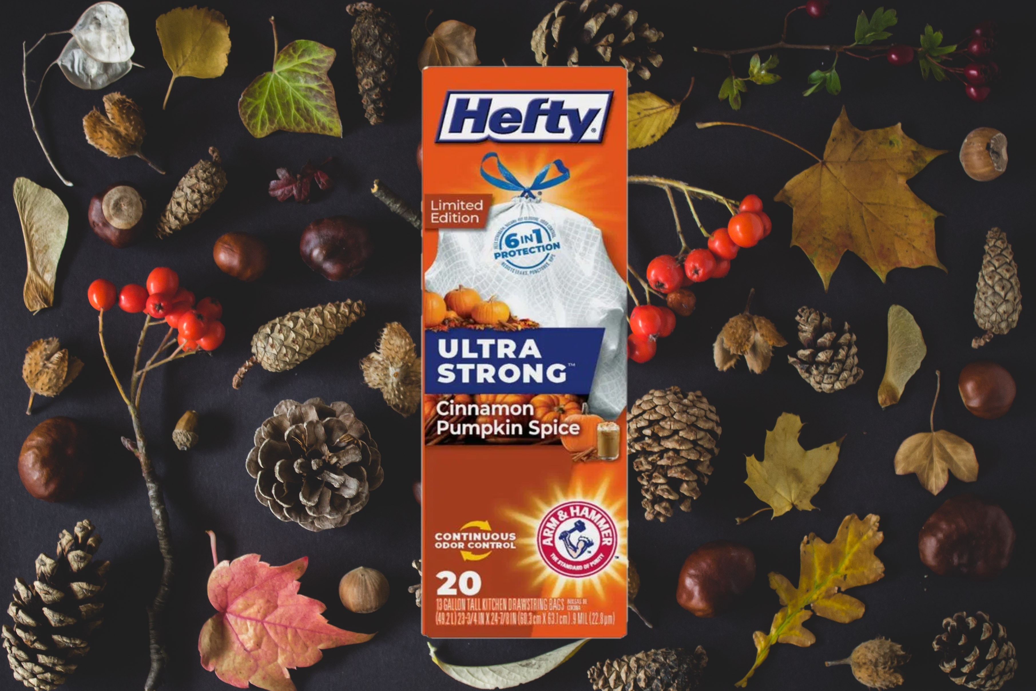 Hefty Pumpkin Spice Trash Bags Are Reselling - Resell Calendar