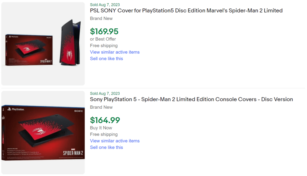 PS5 Spider-Man 2 Covers Are Now Reselling - Resell Calendar
