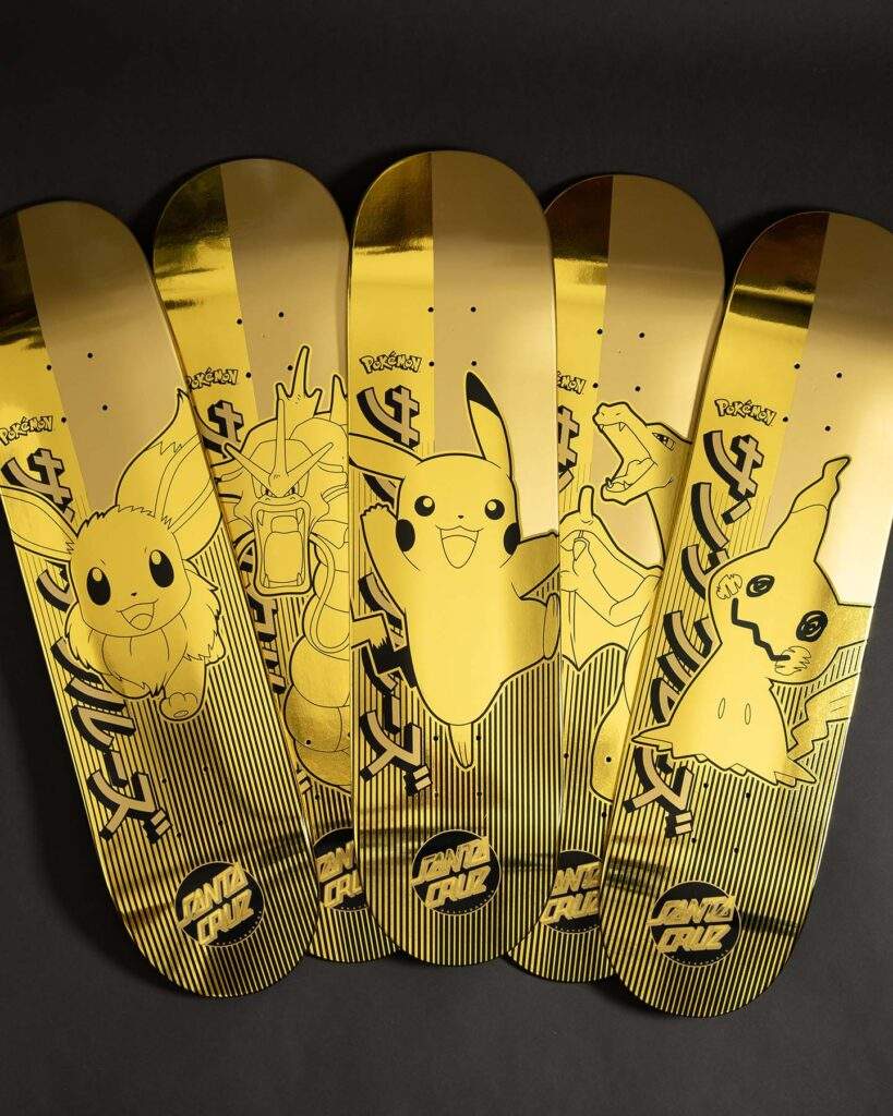 Pokemon Santa Cruz Skateboards Are a Smash Hit With Resellers - Resell ...