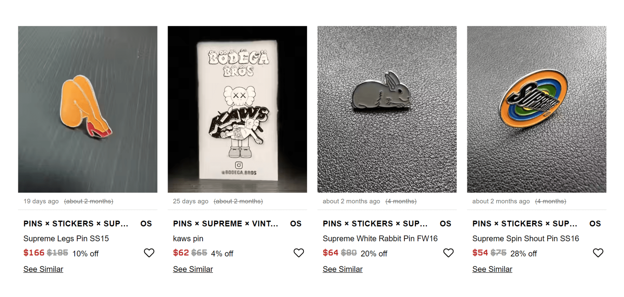 Rare and Discontinued Supreme Pins are Dropping Tomorrow - Resell Calendar