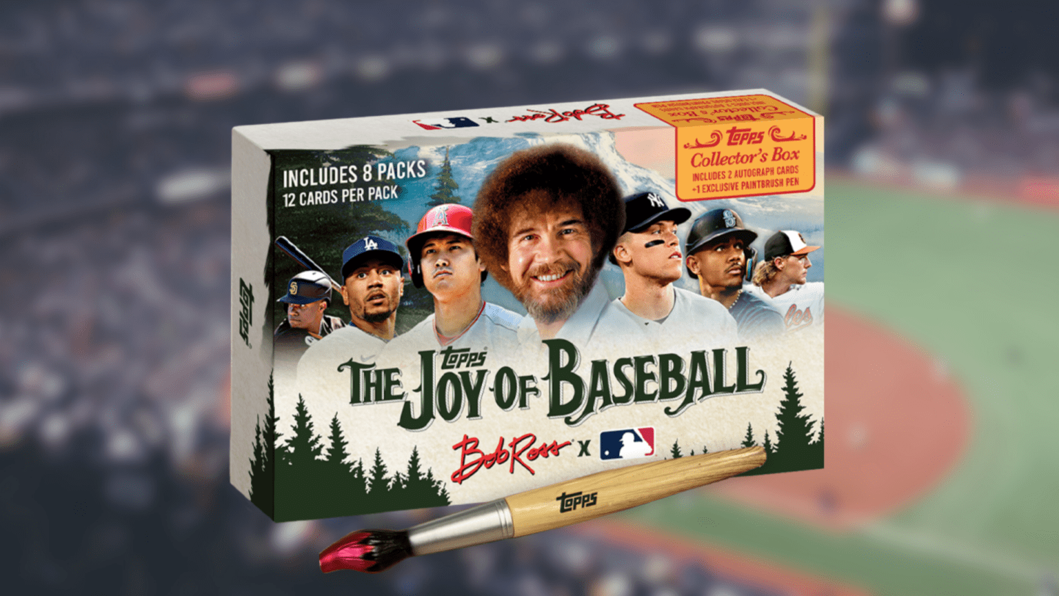 Topps Bob Ross Baseball Cards Are a Hit With Collectors - Resell Calendar