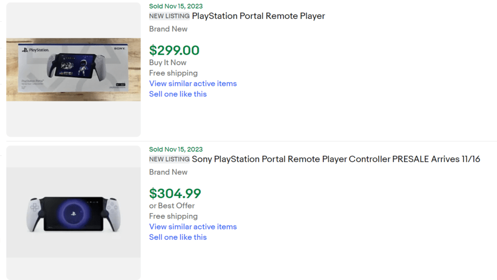 PlayStation Portal Controllers Have Started to Resell - Resell Calendar