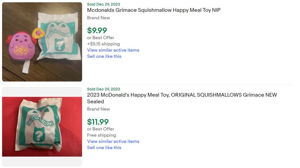 McDonald's is Handing Out Squishmallows With Happy Meals - Resell Calendar