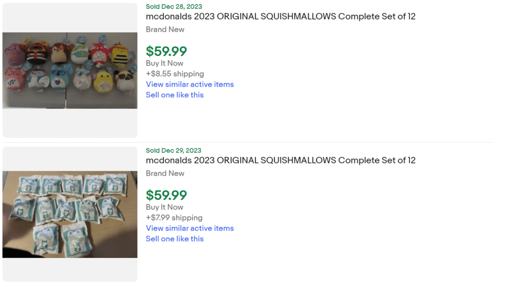 McDonald's is Handing Out Squishmallows With Happy Meals - Resell Calendar