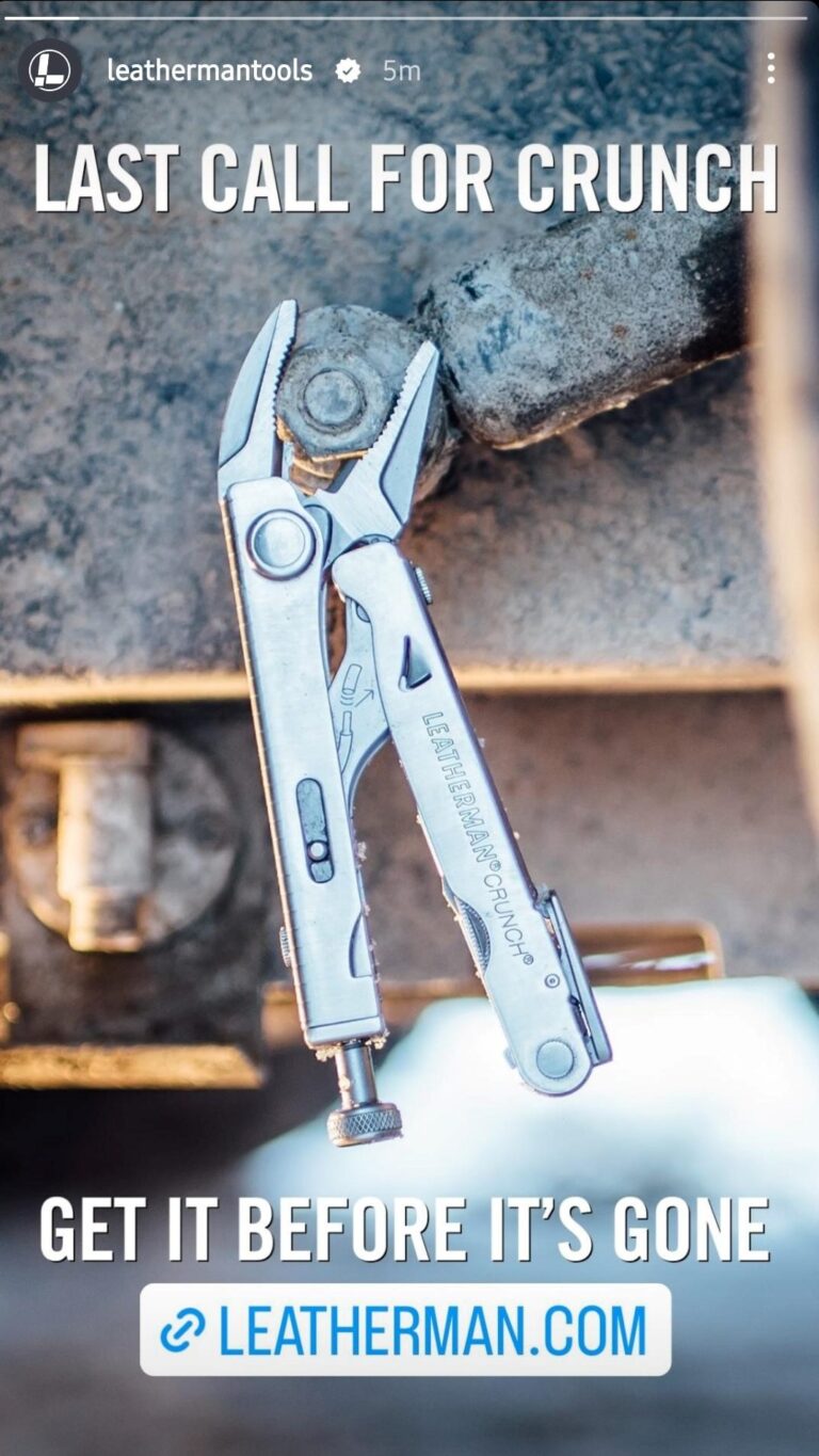 Discontinued Leatherman Crunch Tools Are The Latest Flip - Resell Calendar