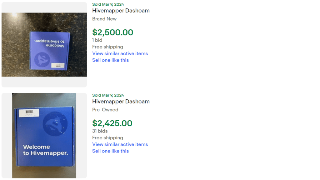 How Resellers Are Making Thousands On Hivemapper - Resell Calendar