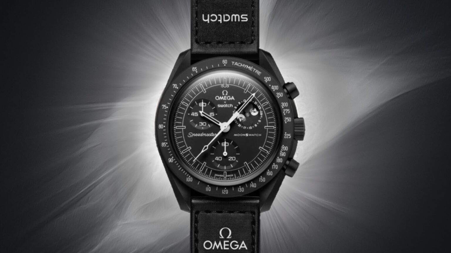 Black Snoopy MoonSwatch Drops During the Solar Eclipse - Resell Calendar