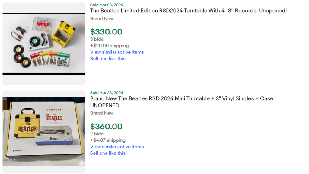 The Best Flips From Record Store Day 2024 - Resell Calendar