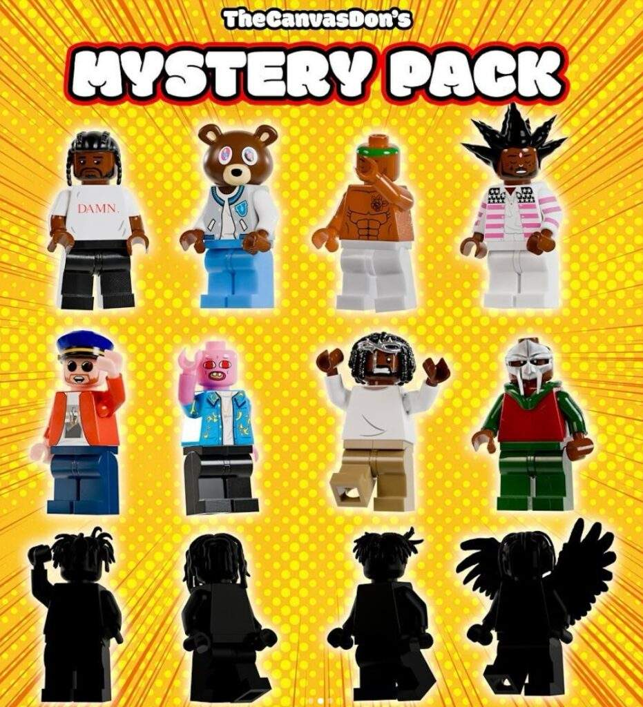 The Canvas Don LEGO Rapper Mystery Packs Sell Out - Resell Calendar
