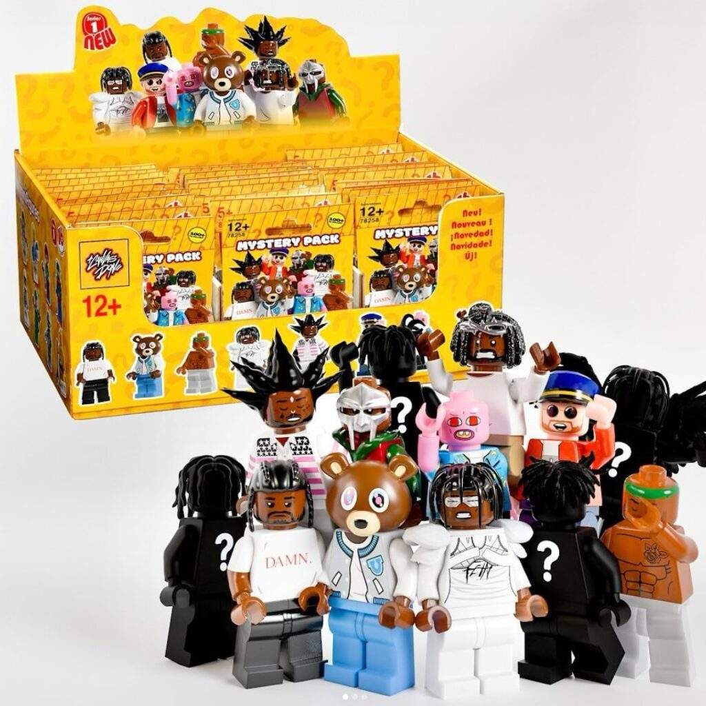 The Canvas Don LEGO Rapper Mystery Packs Sell Out - Resell Calendar