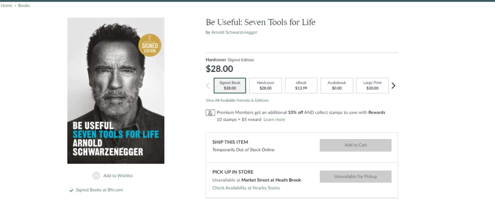 Be Useful Seven Tools For Life Arnold Schwaarzenegger book