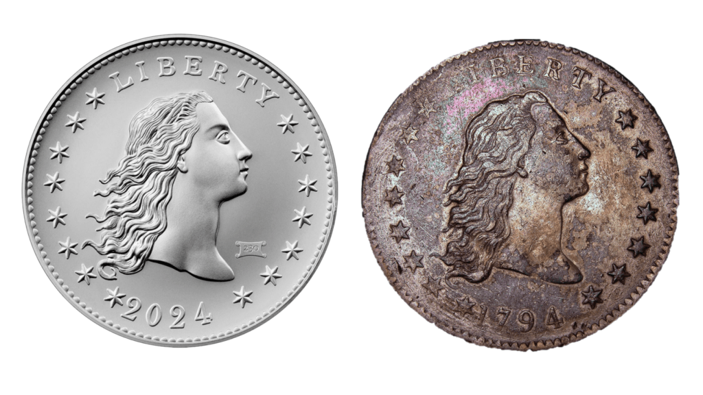 US Mint "Flowing Hair" Silver Medal Coins Are Incredibly Profitable ...
