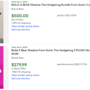 Discontinued Shadow Build-a-Bear Plushes Resell for Over $300 - Resell ...