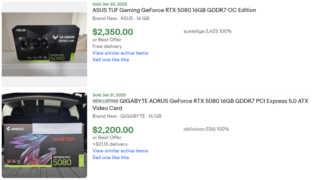 Resellers Score Thousands on Nvidia's 50 Series Release - Resell Calendar