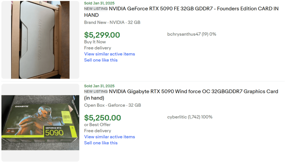 Resellers Score Thousands on Nvidia's 50 Series Release - Resell Calendar