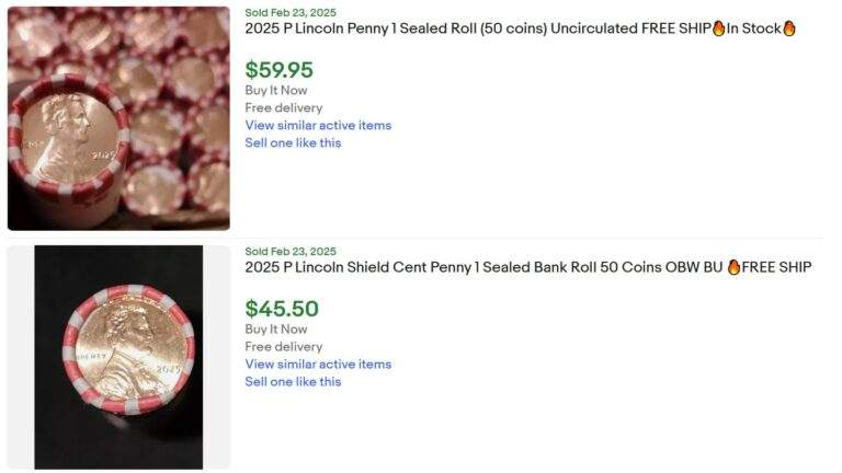 2025 Pennies Have Suddenly Become Collectable - Resell Calendar