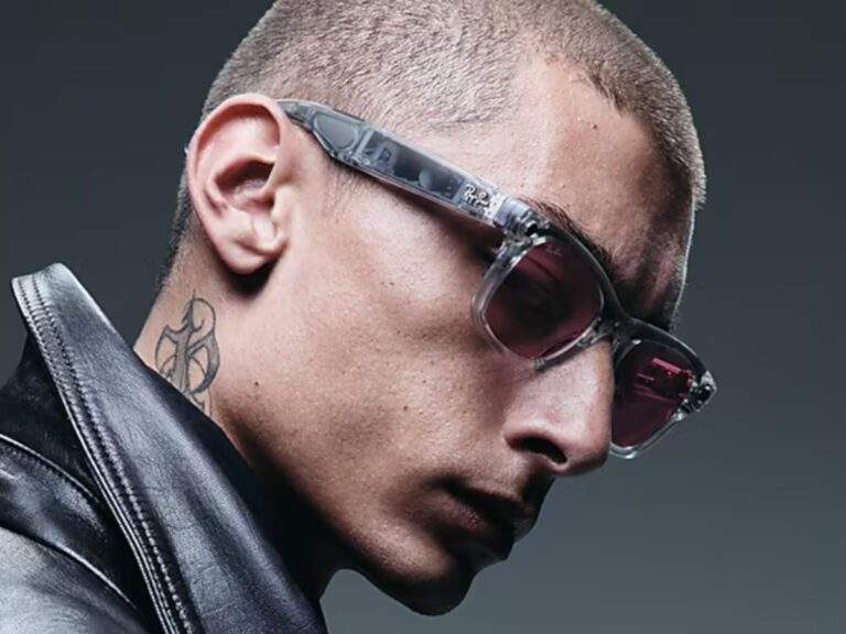 Meta Ray-Ban Transparent Ruby Wayfarers Flip for $750 - Resell Calendar