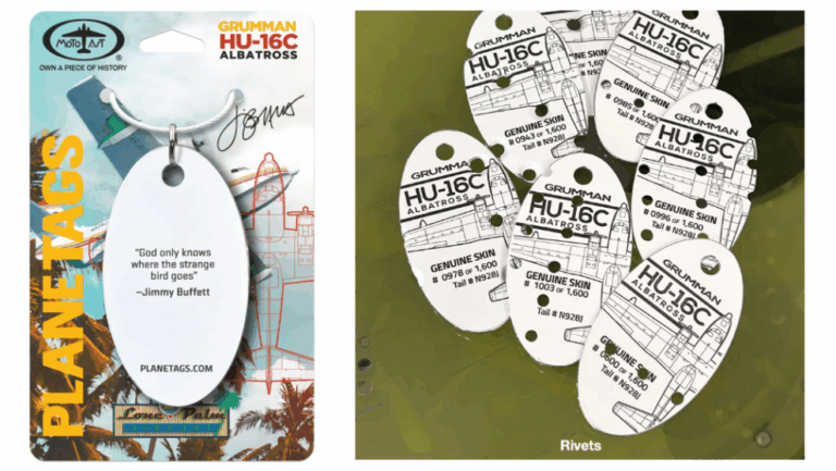 Jimmy Buffett's Hemisphere Dancer Plane Tags Flip for $2,000+ - Resell ...