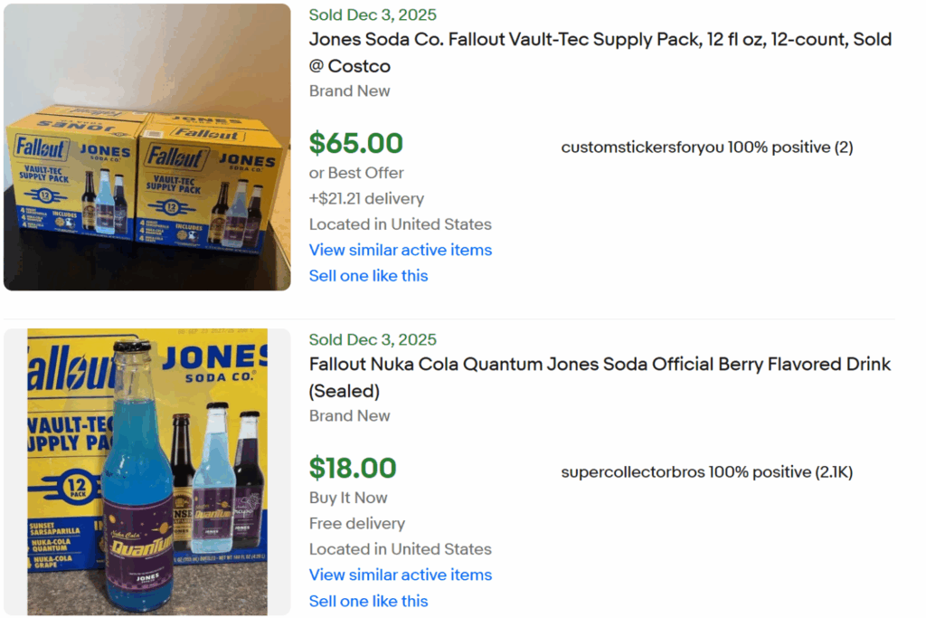 Jones Soda X Fallout Vault-Tec Supply Packs are Restocking - Resell ...