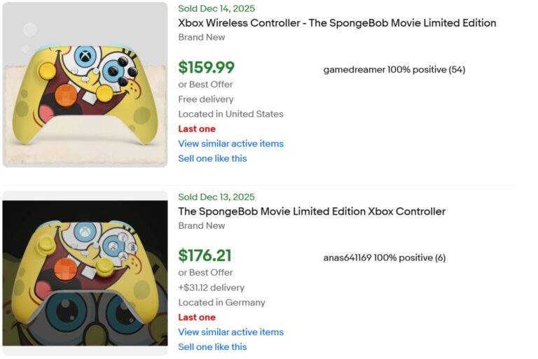 Xbox is Giving Away Two SpongeBob Controllers - Resell Calendar