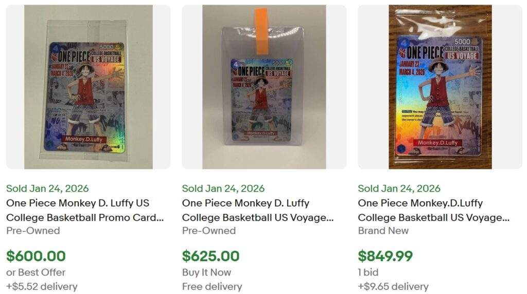 Two Fans Got 293 One Piece College Basketball Cards Last Night - Resell ...