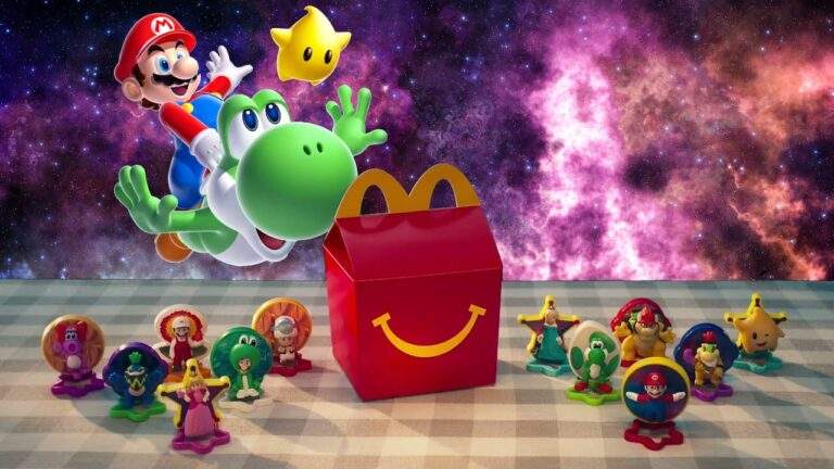 McDonald's Super Mario Galaxy Happy Meals Launch March 26 - Resell Calendar