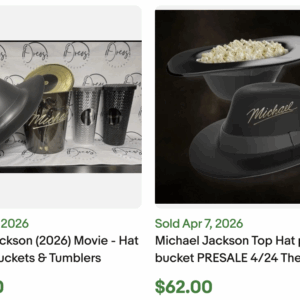 Michael Jackson's Fedora Popcorn Buckets are a Great Flip - Resell Calendar