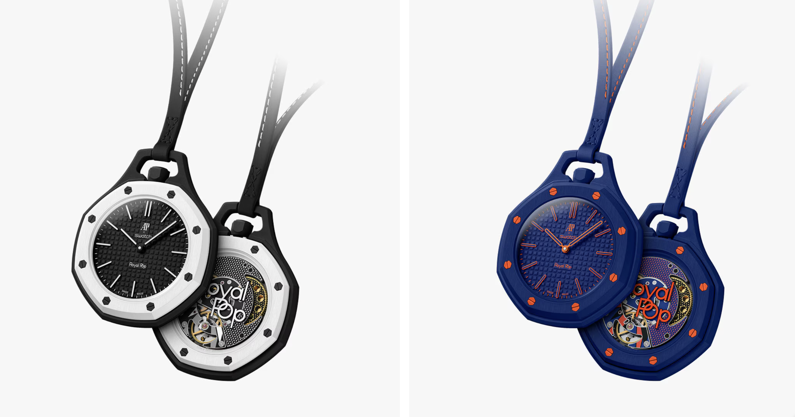 Swatch x AP Royal Pop Pocket Watches Resell for $1,500+ - Resell Calendar