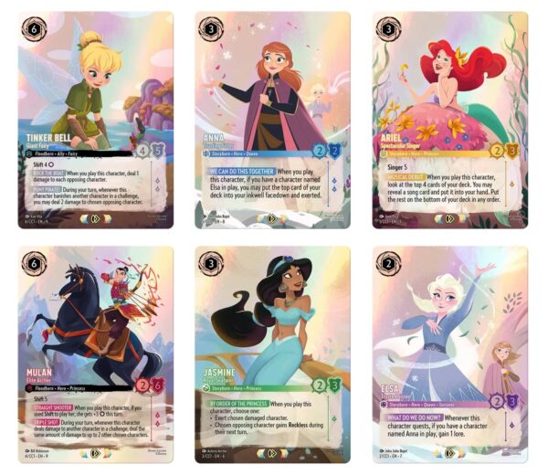 Disney Lorcana Heroine Curator's Collection Launches July 17 - Resell ...