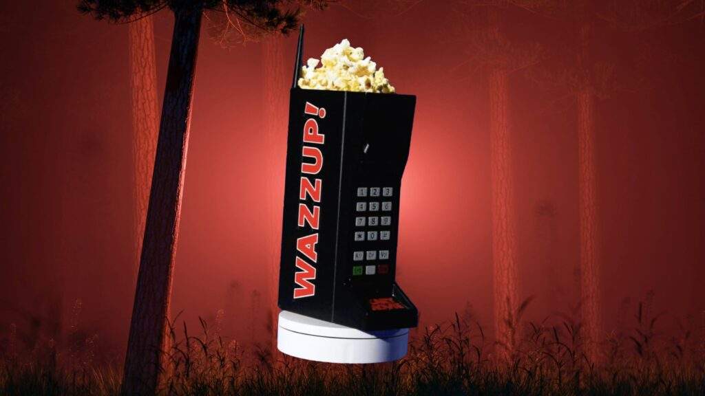 Scary Movie 6 Reveals "Wazzup" Phone Popcorn Buckets - Resell Calendar